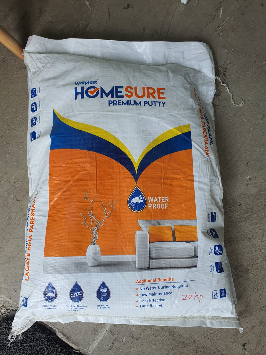 WALPLAST Homesure Premium Putty 20KG BAG ( external putty-water proof ...