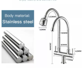 Stainless Steel Sink Faucet – Etcetera Maldives - Tin :1104460GST501